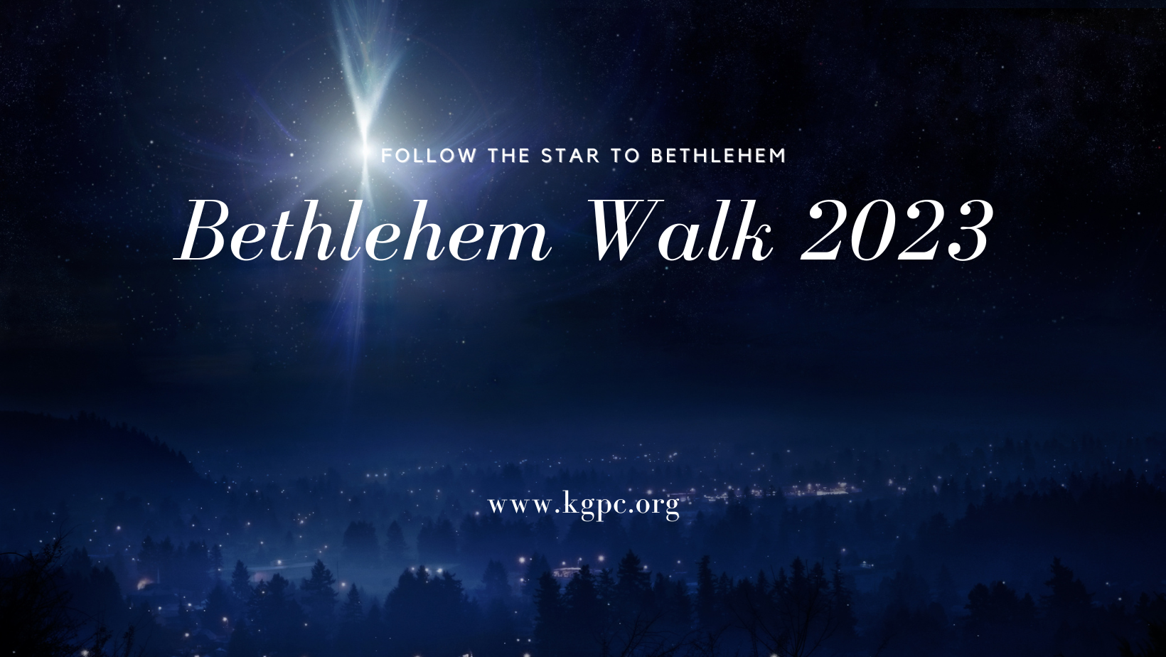 Bethlehem Walk – King's Grant Presbyterian